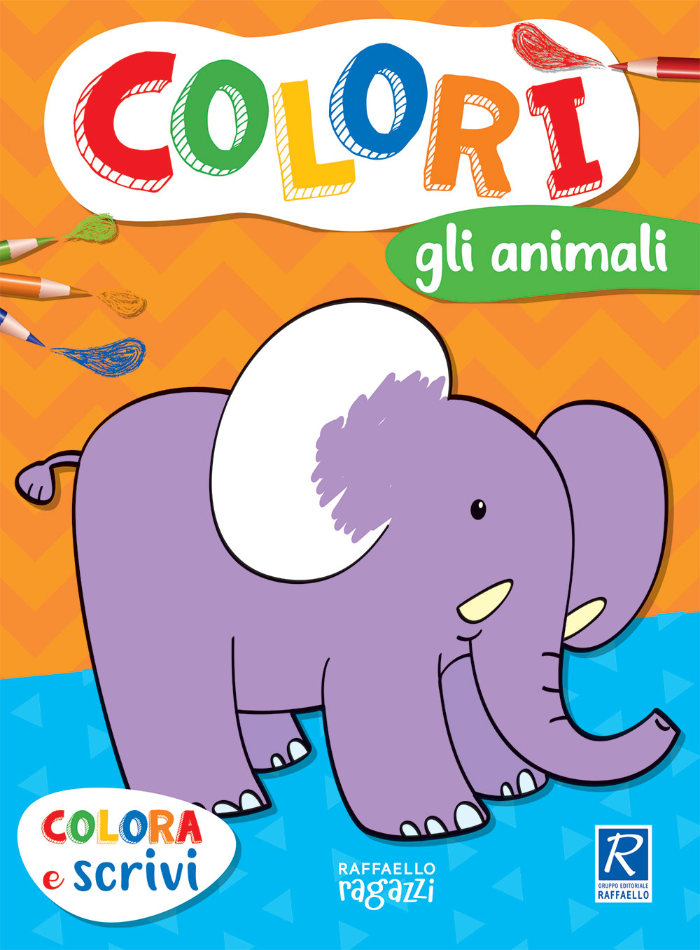Colorì - Gi animali - Raffaello Ragazzi